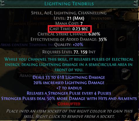 PoEおじ放浪記 Flashback Lightning Tendrils CWC Arc Orb of Storms Inquisitor