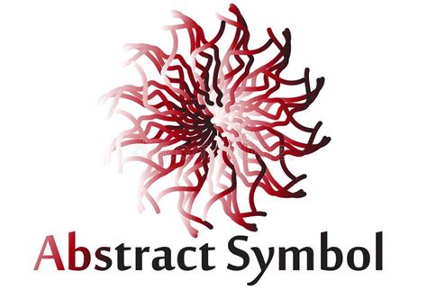 Colored Symbol Design On White Backgroundcolorful Creative Logo Design