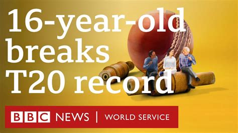 Crickets 16 Year Old Record Breaker Stumped Bbc World Service Youtube