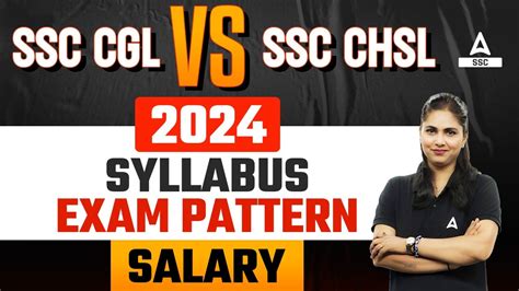 Ssc Cgl Vs Chsl 2024 Syllabus Exam Pattern Salary By Pratibha Maam