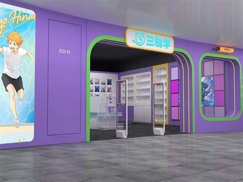 三句半动漫展位设计3d效果图3d设计师ng男 站酷zcool