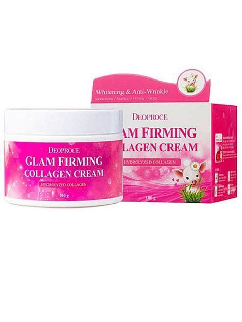 DEOPROCE Крем DEOPROCE MOISTURE GLAM FIRMING COLLAGEN CREAM купить с