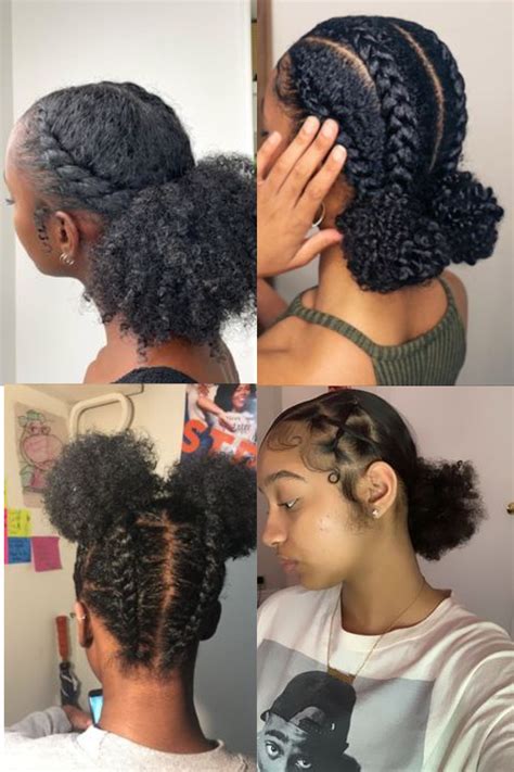 Hairstyle Ideas Easy To Do Black Hairstyles Hair Style For 4c Hair