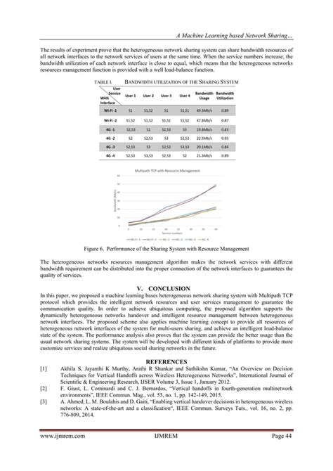 A Machine Learning Based Network Sharing System Design With Mptcp Pdf