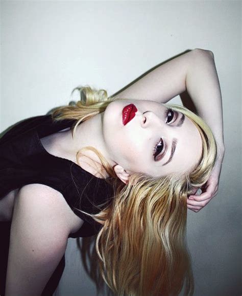 Smokey Eyes And Red Lips