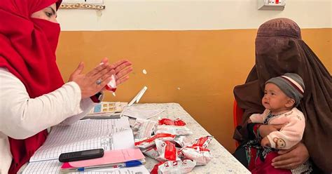 یونېسف نږدې پنځه لکه کوچنیانو ته مو د خوارځواکۍ د مخنیوي ځانګړي خواړه