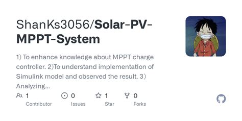 Github Shanks3056solar Pv Mppt System 1 To Enhance Knowledge About