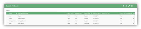 how to create custom fields l advanced settings l asset infinity