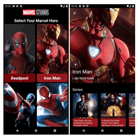 Github Semani Marvelepoxy A Sample Marvel Heroes Application Based On Mvvm Viewmodel