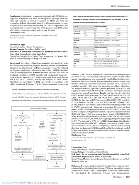 Pdf Validation Of Automated Surveillance Of Healthcare Associated