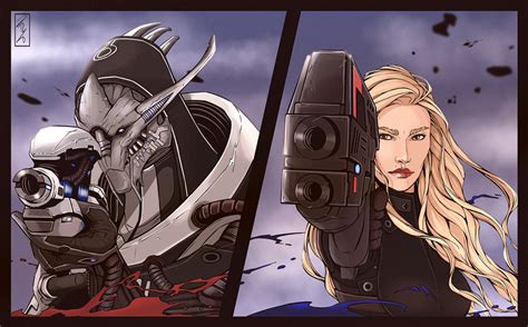 Saren Arterius X My Lady Shepard How It Started By Lrtrevelyan On