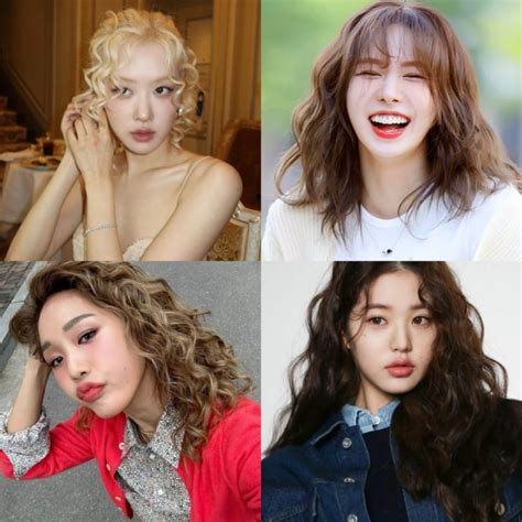 여자 연예인 짧은 숏컷 단발 중단발 긴머리 힙한 히피펌 모음zip 네이버 블로그