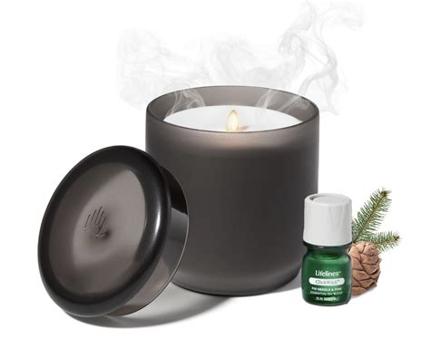 Lifelines Flameless Candle Aromatherapy Essential Oil Diffuser Only 19