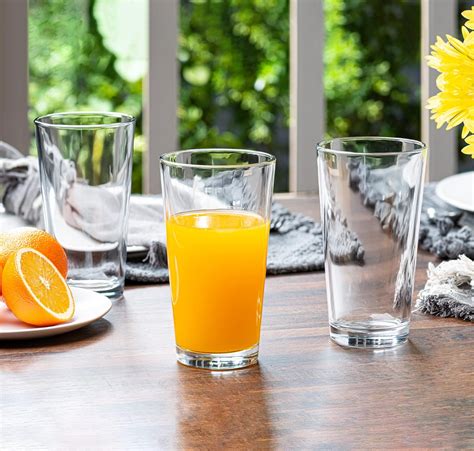 16 Oz Highball Water Glasses