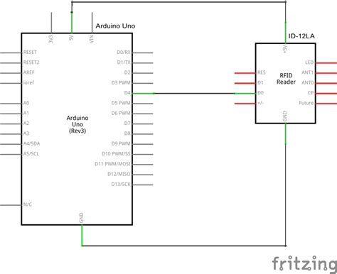 Arduino Rfid Reader Mit Id 12la Nikolaus Lueneburgde