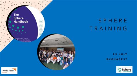 Sphere Handbook Training Romania Bucharest In Person And Online 25