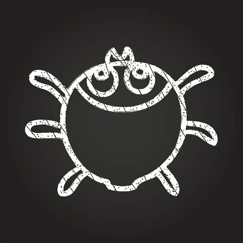 Bug Chalk Drawing 13111117 Vector Art At Vecteezy