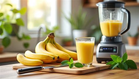 Jus De Banane Maison La Recette Facile Et Savoureuse