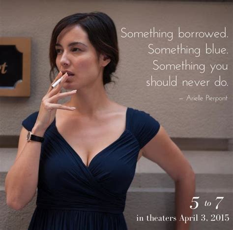 Berenice Marlohe Smoking