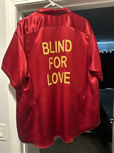 Gucci Gucci Blind For Love Satin Shirt Grailed