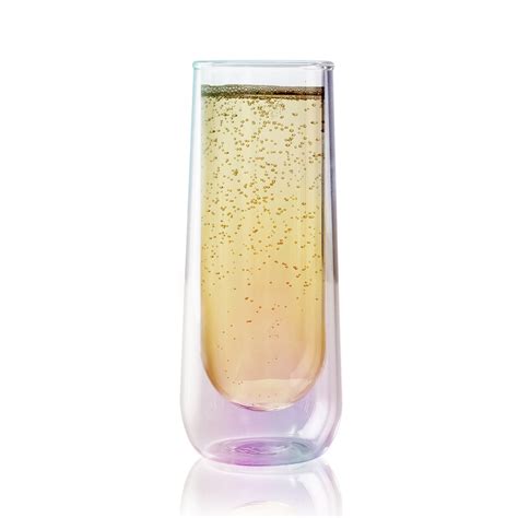 Stemless Flute Glass Asobu®