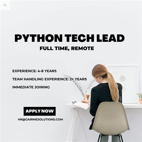 Gairme Solutions On Linkedin Pythontechlead Techleadership Pythonprogramming Techteam
