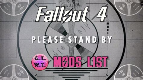 Fallout 4 - Mods List - YouTube