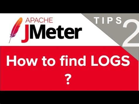 Jmeter Beginner Tutorials Tips N Tricks How To Find Logs In Jmeter Youtube