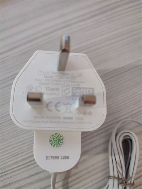 TP link power adapter, Computers & Tech, Parts & Accessories, Cables ...