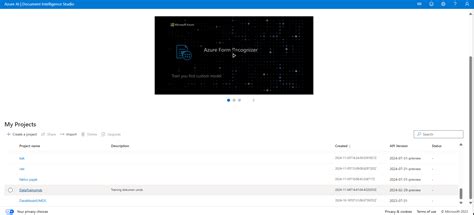 Error Form Recognizer Microsoft Qanda