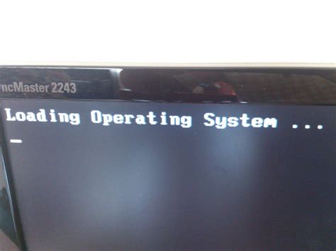 Windows Xp Error Loading Operating System