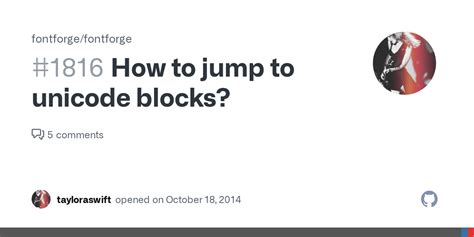 how to jump to unicode blocks · issue 1816 · fontforge fontforge · github