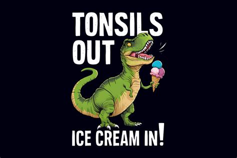 Tonsils Out Ice Cream In Graphic By Mikevdv2001 · Creative Fabrica