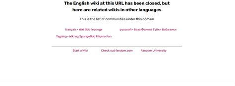 The Spongebob Fanon Wiki Has Now Shut Down Fandom