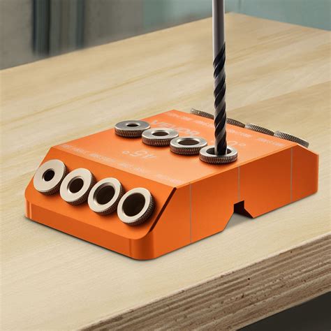 Vevor Drill Guide 30 45 90 Degree Angle 4 Sizes Portable Precision Drilling Guide Jig For