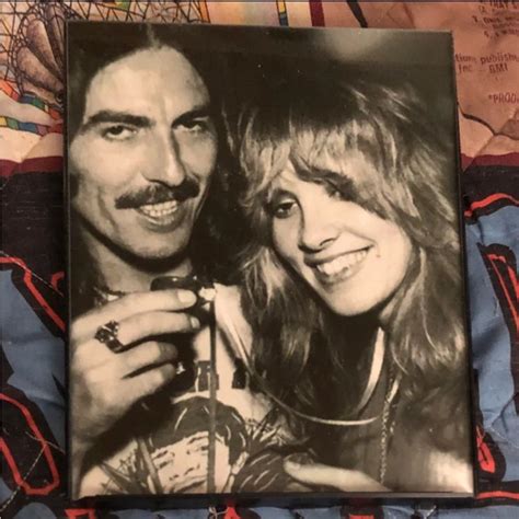 Stevie Nicks With George Harrison 1970s 8X10 Framed Photo NEW Stevie