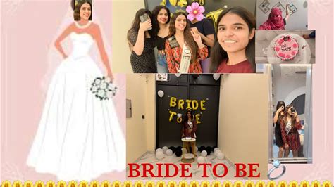 Bride To Be Party At Home 👰 From Miss To Mrs 💍 Trendingvideobridetobe
