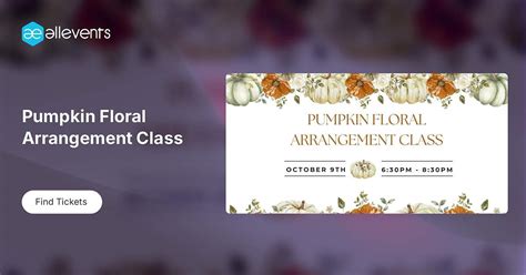 Pumpkin Floral Arrangement Class 2670 Madison St Suite D Clarksville