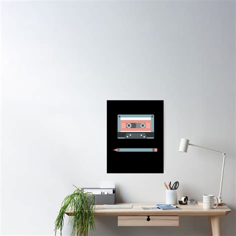 Cassette Tape Rewind Poster For Sale By Mikenotis Redbubble