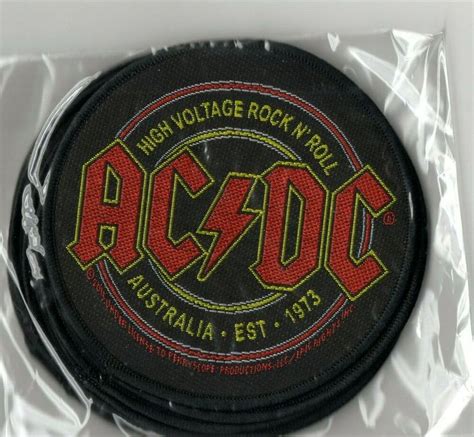 Acdc Patch Ebay Patches Acdc Ebay