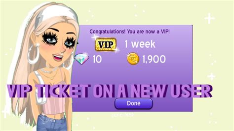 Vip Ticket On A New Account ♥ Juné Youtube