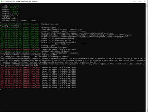 Tdarr Node Windows Re Creates Original Config Doesn T Connect To