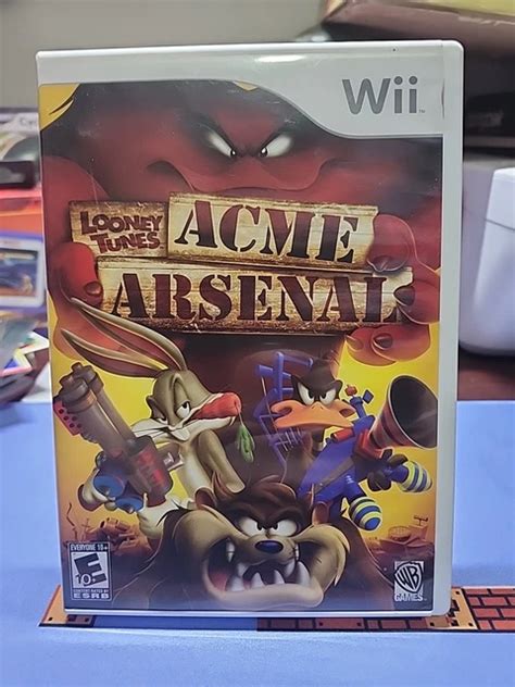 Looney Tunes Acme Arsenal Nintendo Wii 2007 Cib £473 Picclick Uk