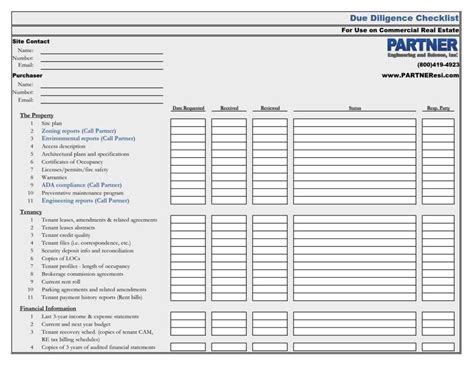 Property Condition Assessment Report Template