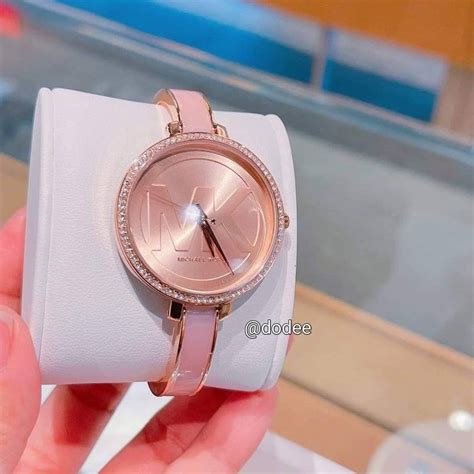 Dodeeladyshop สีโรสโกลด์ทูโทน ♥️ Michael Kors Jaryn