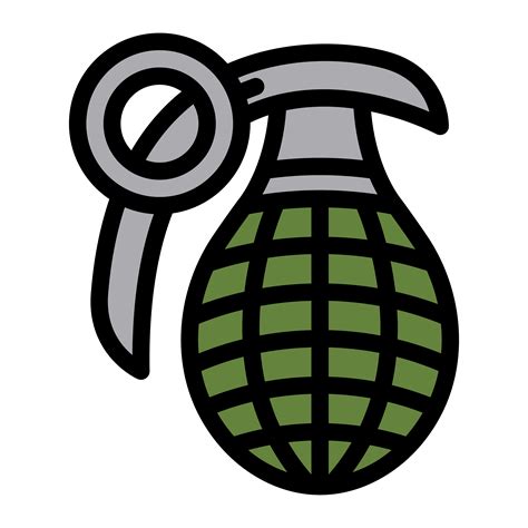 Hand Grenade Vector Illustration 550392 Vector Art At Vecteezy