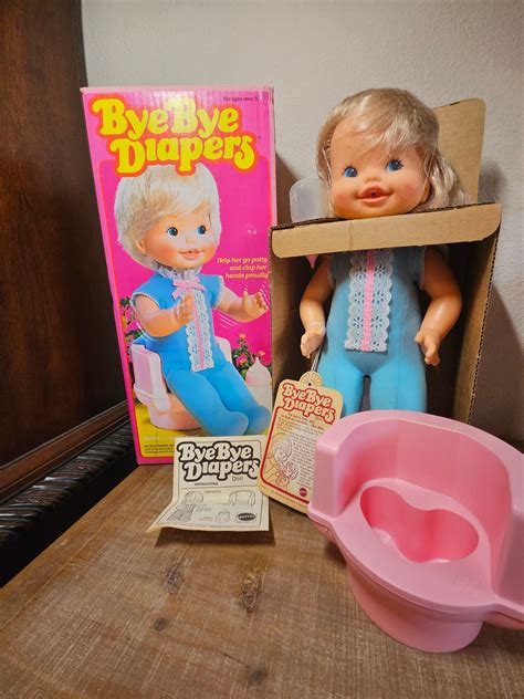 Mattel Bye Bye Diapers 1981 In Box Etsy