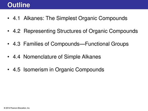 Simple Organic Compounds