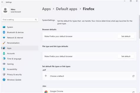 Microsoft Will Redesign Windows 11 Settings Ui For Default Apps
