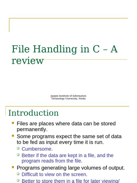 Filehandlinginc Pdf Computer File Pointer Computer Programming